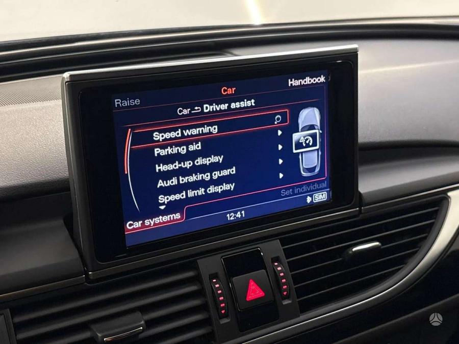 Melns Audi A6 2014 Marijampole, ar dzinēja tilpumu 2.97 L un nobraukumu 264 tūkst. km par 11650 €, foto 6 vietnē AUTOMOTO.COM.LV