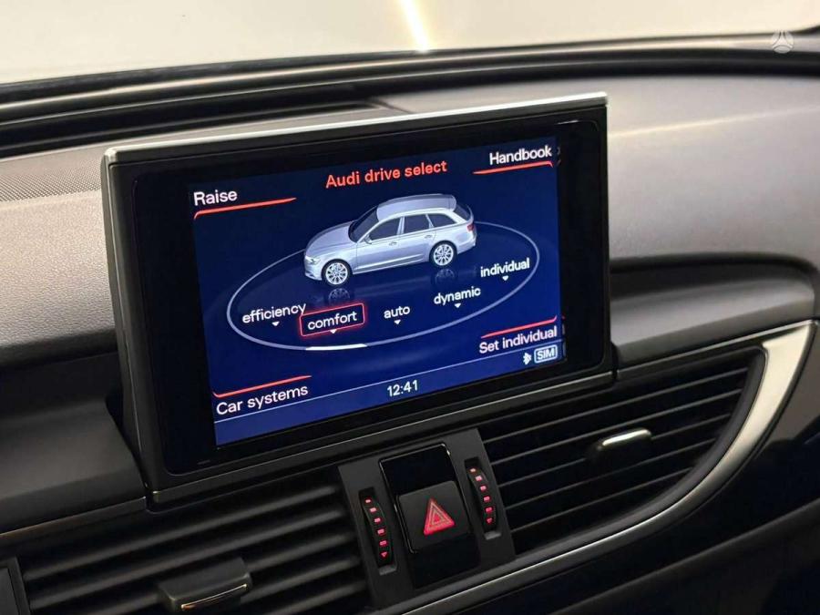 Melns Audi A6 2014 Marijampole, ar dzinēja tilpumu 2.97 L un nobraukumu 264 tūkst. km par 11650 €, foto 14 vietnē AUTOMOTO.COM.LV