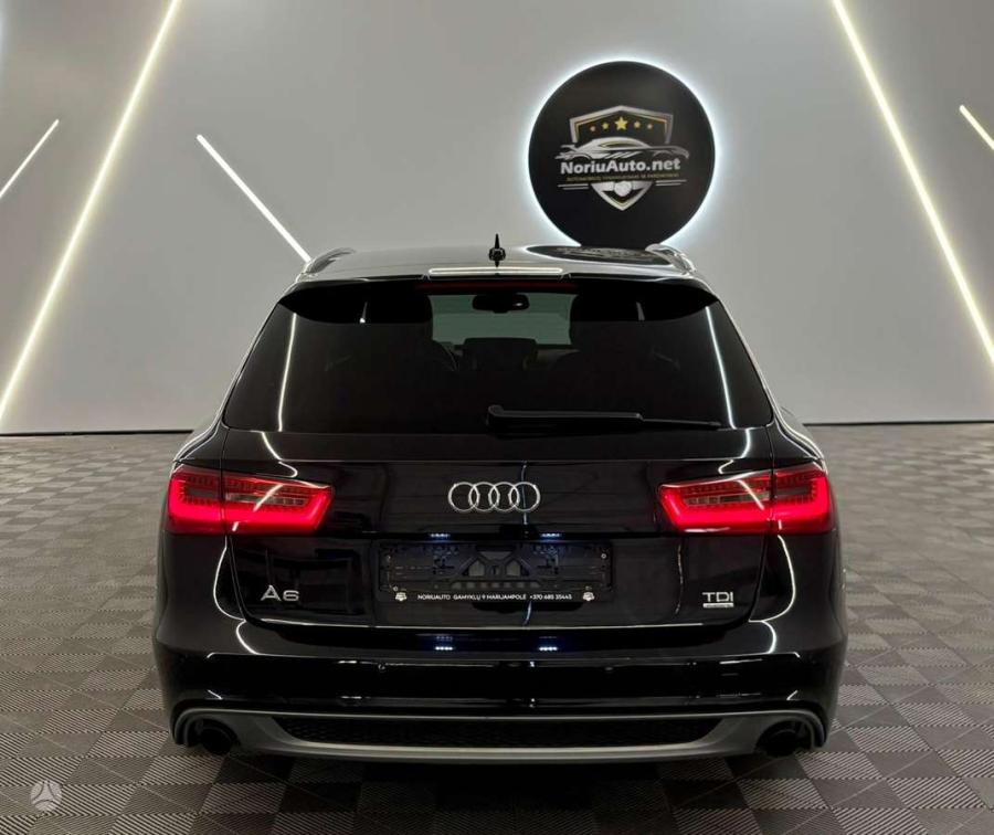 Melns Audi A6 2014 Marijampole, ar dzinēja tilpumu 2.97 L un nobraukumu 264 tūkst. km par 11650 €, foto 37 vietnē AUTOMOTO.COM.LV