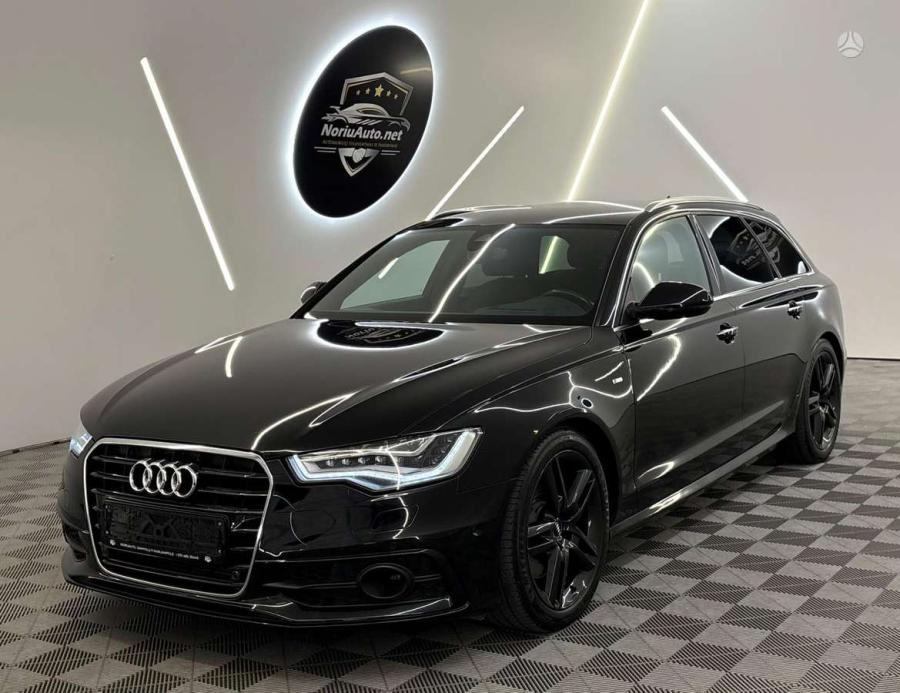 Melns Audi A6 2014 Marijampole, ar dzinēja tilpumu 2.97 L un nobraukumu 264 tūkst. km par 11650 €, foto 39 vietnē AUTOMOTO.COM.LV