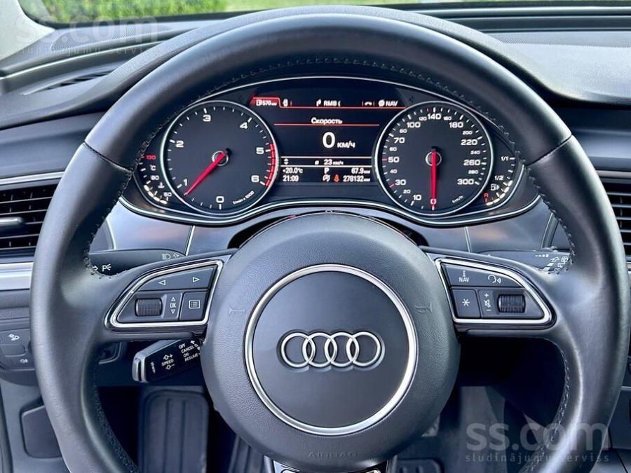Melns Audi A6 2014 Rīga, ar dzinēja tilpumu 3.00 L un nobraukumu 0 tūkst. km par 8950 €, foto 23 vietnē AUTOMOTO.COM.LV