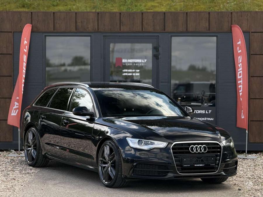 Melns Audi A6 2014 Viļņa, ar dzinēja tilpumu 1.97 L un nobraukumu 270 tūkst. km par 10400 €, foto 4 vietnē AUTOMOTO.COM.LV