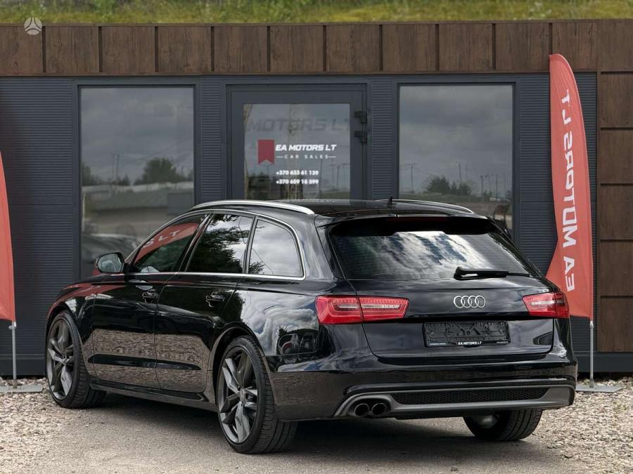 Melns Audi A6 2014 Viļņa, ar dzinēja tilpumu 1.97 L un nobraukumu 270 tūkst. km par 10400 €, foto 8 vietnē AUTOMOTO.COM.LV