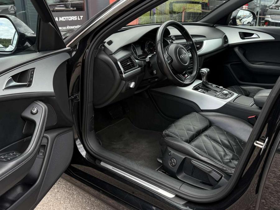 Melns Audi A6 2014 Viļņa, ar dzinēja tilpumu 1.97 L un nobraukumu 270 tūkst. km par 10400 €, foto 10 vietnē AUTOMOTO.COM.LV