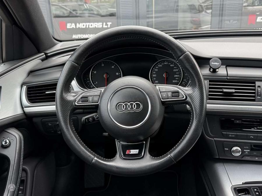 Melns Audi A6 2014 Viļņa, ar dzinēja tilpumu 1.97 L un nobraukumu 270 tūkst. km par 10400 €, foto 13 vietnē AUTOMOTO.COM.LV