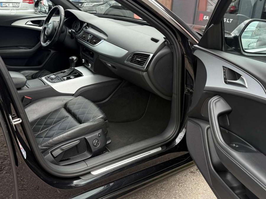 Melns Audi A6 2014 Viļņa, ar dzinēja tilpumu 1.97 L un nobraukumu 270 tūkst. km par 10400 €, foto 14 vietnē AUTOMOTO.COM.LV
