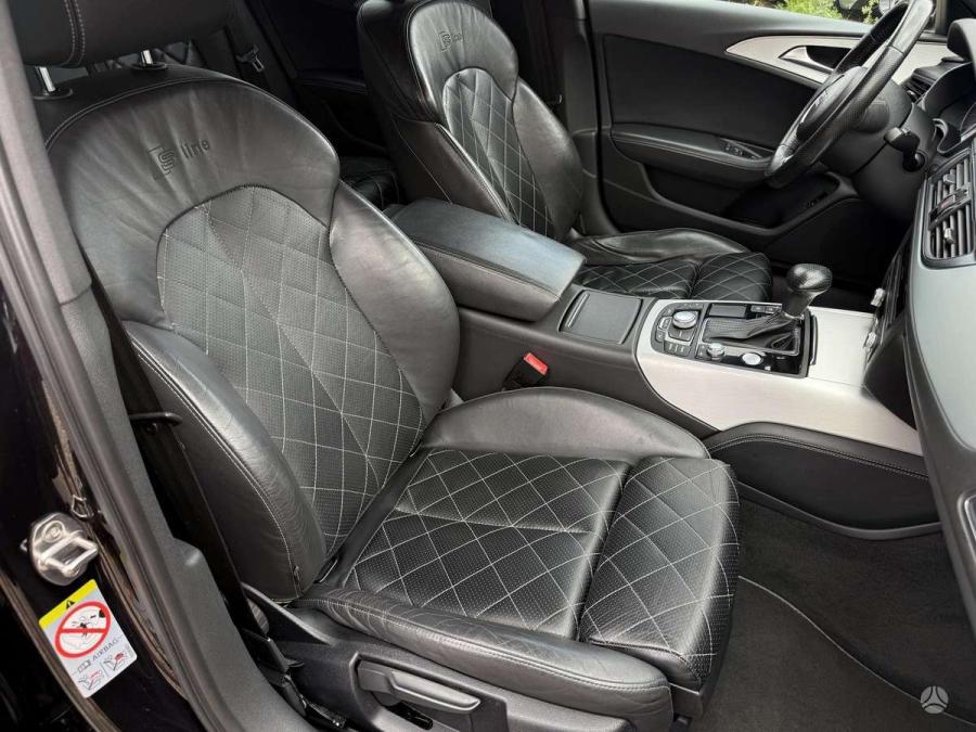 Melns Audi A6 2014 Viļņa, ar dzinēja tilpumu 1.97 L un nobraukumu 270 tūkst. km par 10400 €, foto 16 vietnē AUTOMOTO.COM.LV