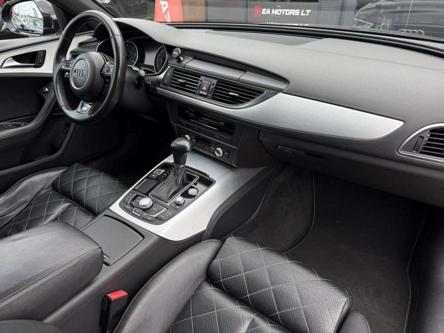 Melns Audi A6 2014 Viļņa, ar dzinēja tilpumu 1.97 L un nobraukumu 270 tūkst. km par 10400 €, foto 17 vietnē AUTOMOTO.COM.LV