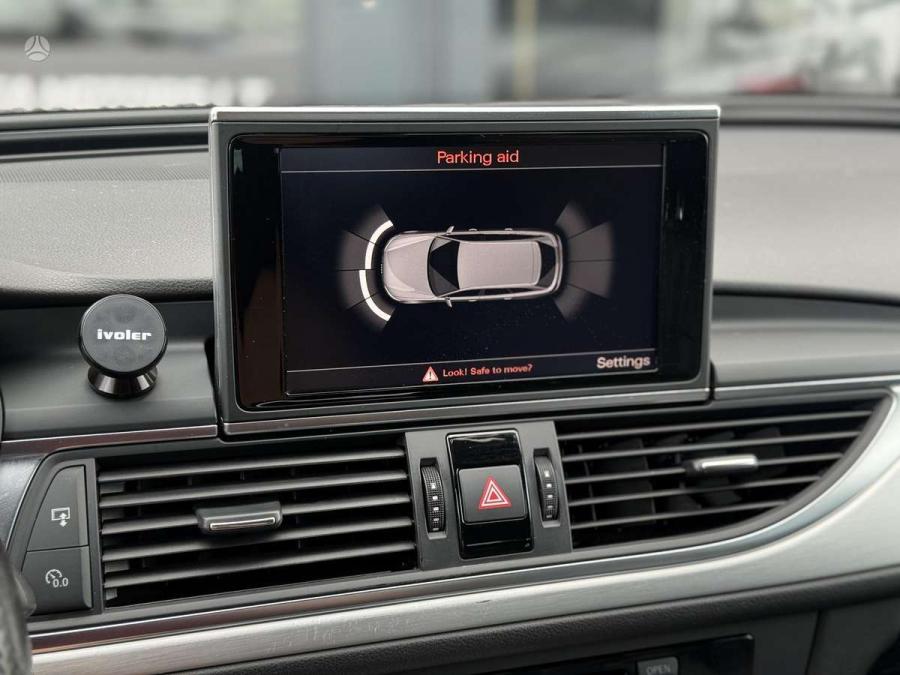 Melns Audi A6 2014 Viļņa, ar dzinēja tilpumu 1.97 L un nobraukumu 270 tūkst. km par 10400 €, foto 24 vietnē AUTOMOTO.COM.LV