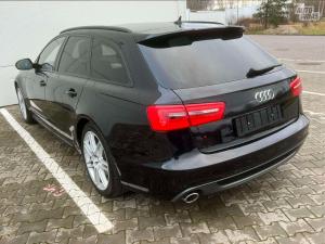 Black Audi A6 2014 in Kaunas, with an engine capacity of 3.00 L and mileage of 177 thousand km for 12900 €, photo 4 on AUTOMOTO.COM.LV