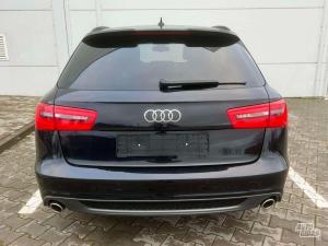 Black Audi A6 2014 in Kaunas, with an engine capacity of 3.00 L and mileage of 177 thousand km for 12900 €, photo 5 on AUTOMOTO.COM.LV
