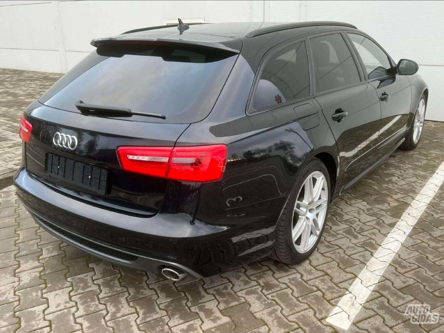 Black Audi A6 2014 in Kaunas, with an engine capacity of 3.00 L and mileage of 177 thousand km for 12900 €, photo 7 on AUTOMOTO.COM.LV