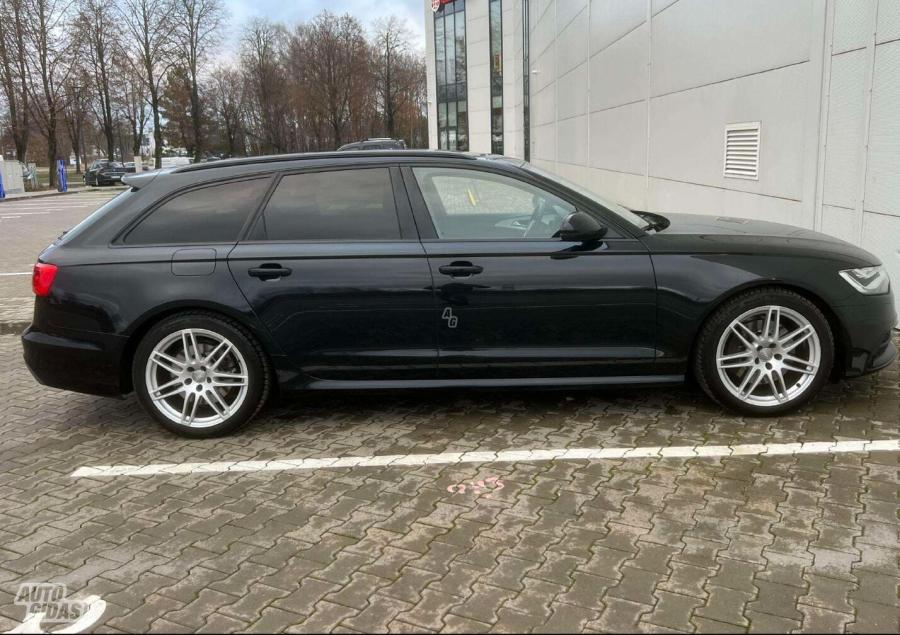 Black Audi A6 2014 in Kaunas, with an engine capacity of 3.00 L and mileage of 177 thousand km for 12900 €, photo 8 on AUTOMOTO.COM.LV