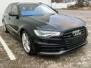 Black Audi A6 2014 in Kaunas, with an engine capacity of 3.00 L and mileage of 177 thousand km for 12900 €, photo 9 on AUTOMOTO.COM.LV