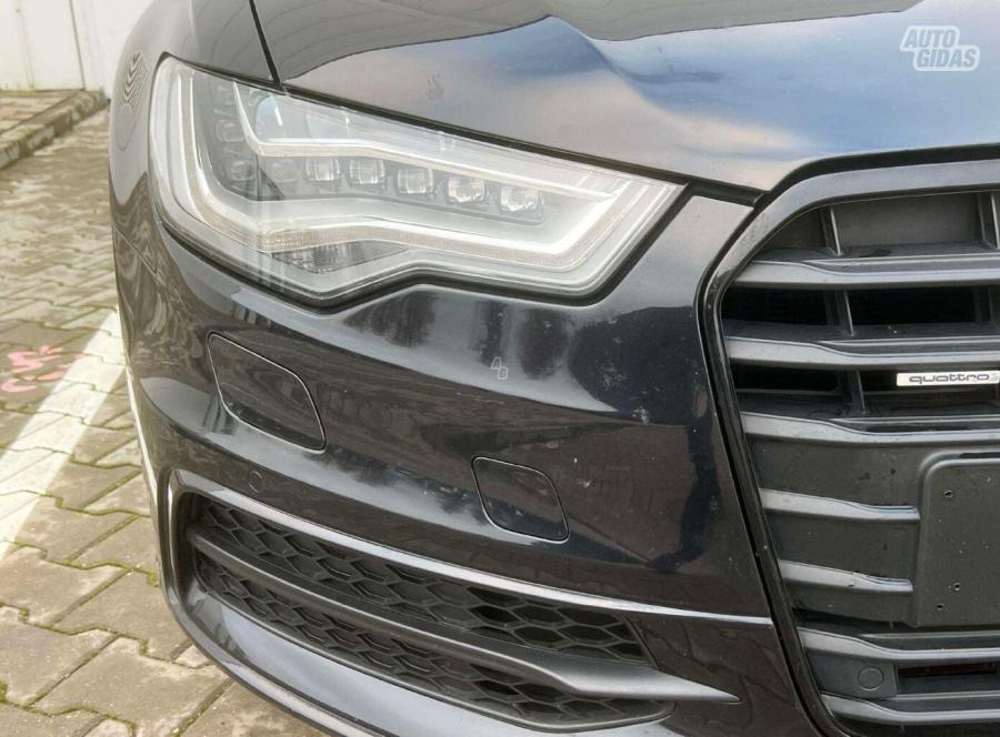 Black Audi A6 2014 in Kaunas, with an engine capacity of 3.00 L and mileage of 177 thousand km for 12900 €, photo 11 on AUTOMOTO.COM.LV