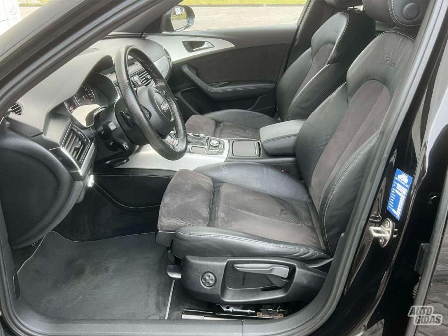 Black Audi A6 2014 in Kaunas, with an engine capacity of 3.00 L and mileage of 177 thousand km for 12900 €, photo 13 on AUTOMOTO.COM.LV