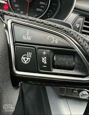 Black Audi A6 2014 in Kaunas, with an engine capacity of 3.00 L and mileage of 177 thousand km for 12900 €, photo 17 on AUTOMOTO.COM.LV