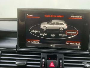 Black Audi A6 2014 in Kaunas, with an engine capacity of 3.00 L and mileage of 177 thousand km for 12900 €, photo 21 on AUTOMOTO.COM.LV