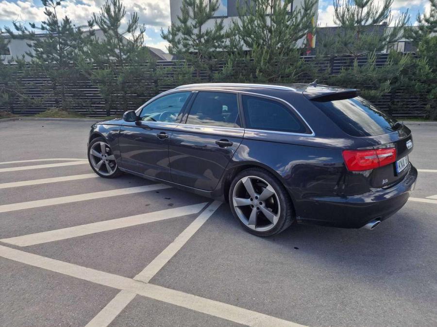 Melns Audi A6 2014 Viļņa, ar dzinēja tilpumu 2.97 L un nobraukumu 284 tūkst. km par 9400 €, foto 4 vietnē AUTOMOTO.COM.LV