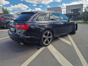 Melns Audi A6 2014 Viļņa, ar dzinēja tilpumu 2.97 L un nobraukumu 284 tūkst. km par 9400 €, foto 6 vietnē AUTOMOTO.COM.LV