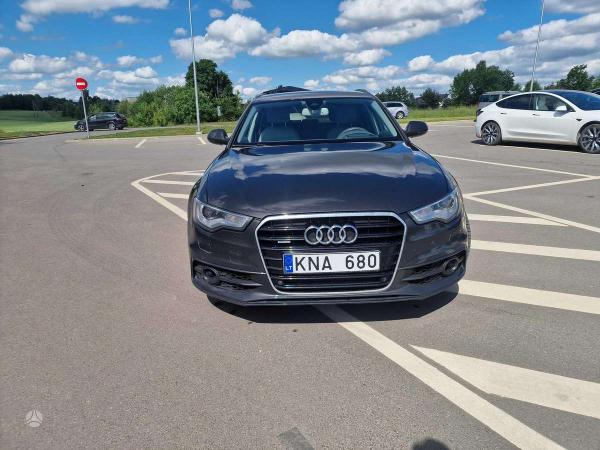 Black Audi A6 2014 in Vilnius, with an engine capacity of 2.97 L and mileage of 284 thousand km for 9400 €, photo 7 on AUTOMOTO.COM.LV