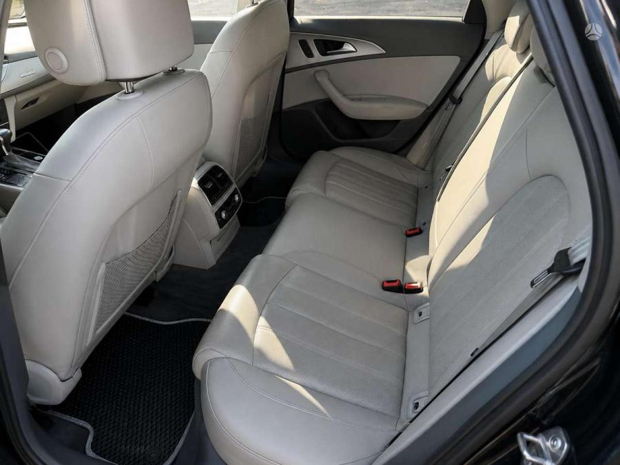 Melns Audi A6 2014 Viļņa, ar dzinēja tilpumu 2.97 L un nobraukumu 284 tūkst. km par 9400 €, foto 16 vietnē AUTOMOTO.COM.LV