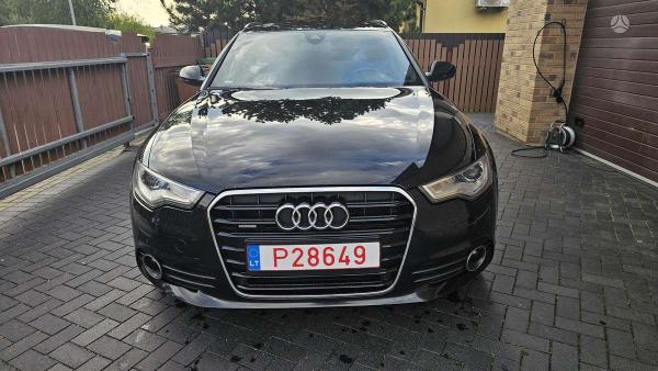 Black Audi A6 2014 in Panevezys, with an engine capacity of 2.97 L and mileage of 327 thousand km for 10999 €, photo 3 on AUTOMOTO.COM.LV
