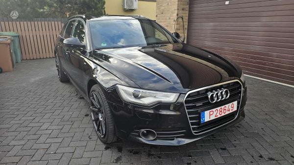 Black Audi A6 2014 in Panevezys, with an engine capacity of 2.97 L and mileage of 327 thousand km for 10999 €, photo 4 on AUTOMOTO.COM.LV