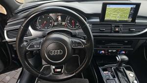 Black Audi A6 2014 in Panevezys, with an engine capacity of 2.97 L and mileage of 327 thousand km for 10999 €, photo 13 on AUTOMOTO.COM.LV