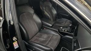 Black Audi A6 2014 in Panevezys, with an engine capacity of 2.97 L and mileage of 327 thousand km for 10999 €, photo 19 on AUTOMOTO.COM.LV
