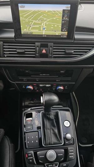 Black Audi A6 2014 in Panevezys, with an engine capacity of 2.97 L and mileage of 327 thousand km for 10999 €, photo 24 on AUTOMOTO.COM.LV