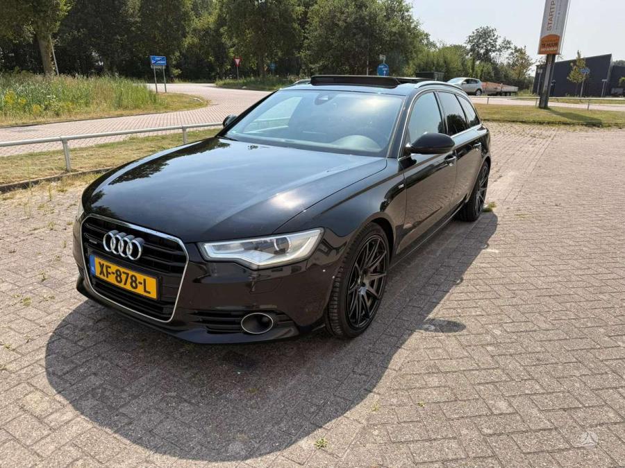 Black Audi A6 2014 in Panevezys, with an engine capacity of 2.97 L and mileage of 327 thousand km for 10999 €, photo 43 on AUTOMOTO.COM.LV