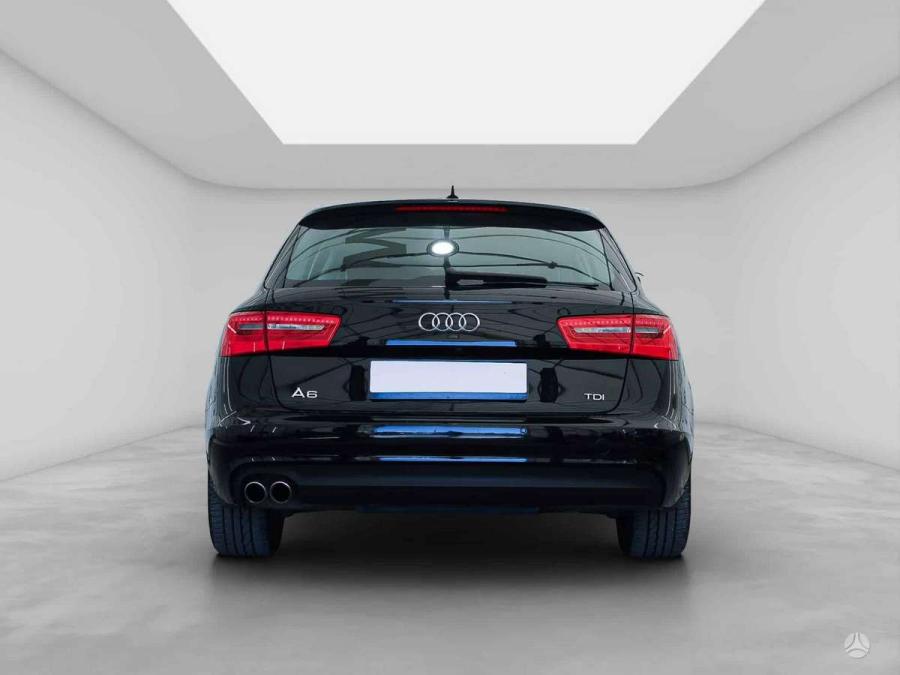 Black Audi A6 2014 in Kaunas, with an engine capacity of 2.00 L and mileage of 282 thousand km for 10390 €, photo 6 on AUTOMOTO.COM.LV