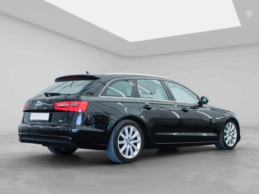 Black Audi A6 2014 in Kaunas, with an engine capacity of 2.00 L and mileage of 282 thousand km for 10390 €, photo 7 on AUTOMOTO.COM.LV