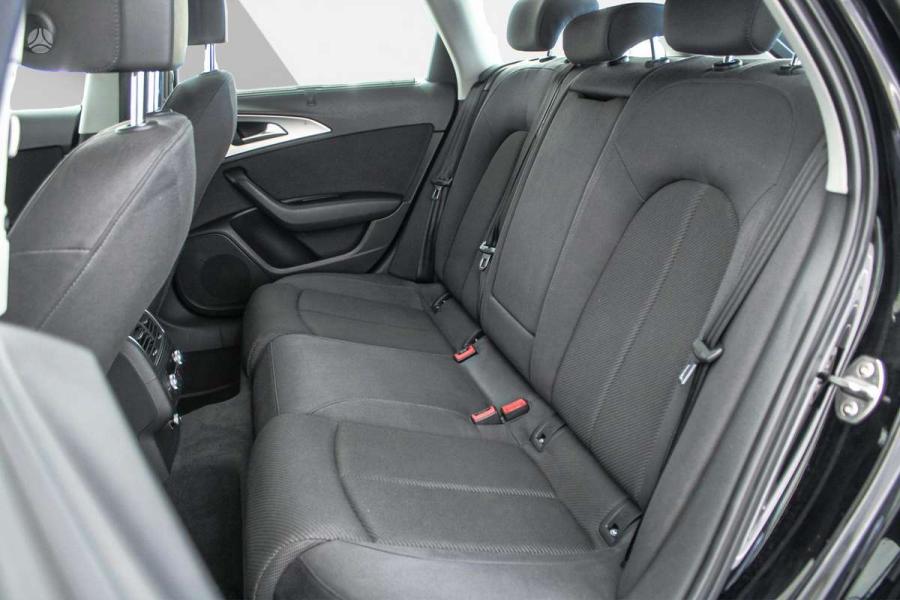 Black Audi A6 2014 in Kaunas, with an engine capacity of 2.00 L and mileage of 282 thousand km for 10390 €, photo 12 on AUTOMOTO.COM.LV