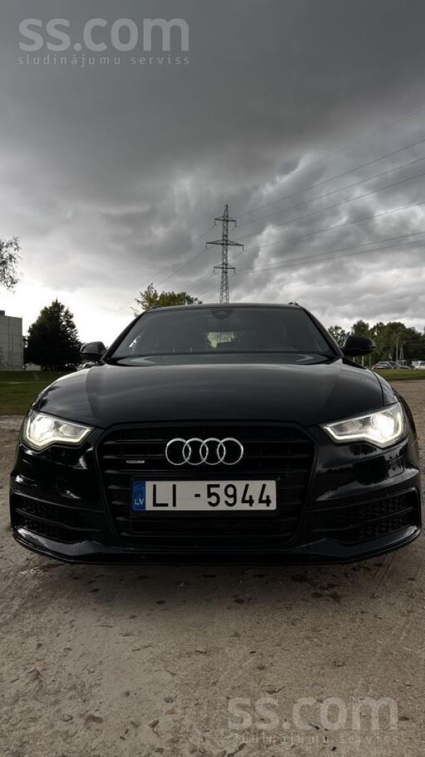 Melns Audi A6 2014 Rīga, ar dzinēja tilpumu 3.00 L un nobraukumu 334 tūkst. km par 12200 €, foto 2 vietnē AUTOMOTO.COM.LV