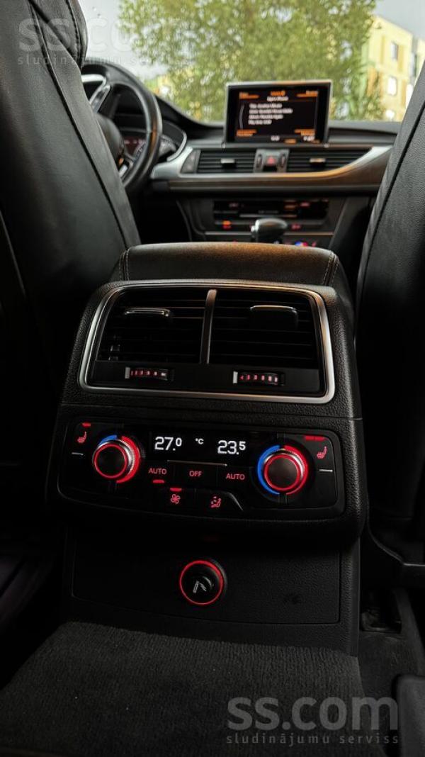 Melns Audi A6 2014 Rīga, ar dzinēja tilpumu 3.00 L un nobraukumu 334 tūkst. km par 12200 €, foto 6 vietnē AUTOMOTO.COM.LV