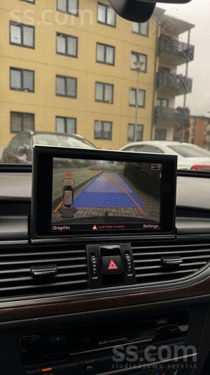 Black Audi A6 2014 in Riga, with an engine capacity of 3.00 L and mileage of 334 thousand km for 12200 €, photo 13 on AUTOMOTO.COM.LV
