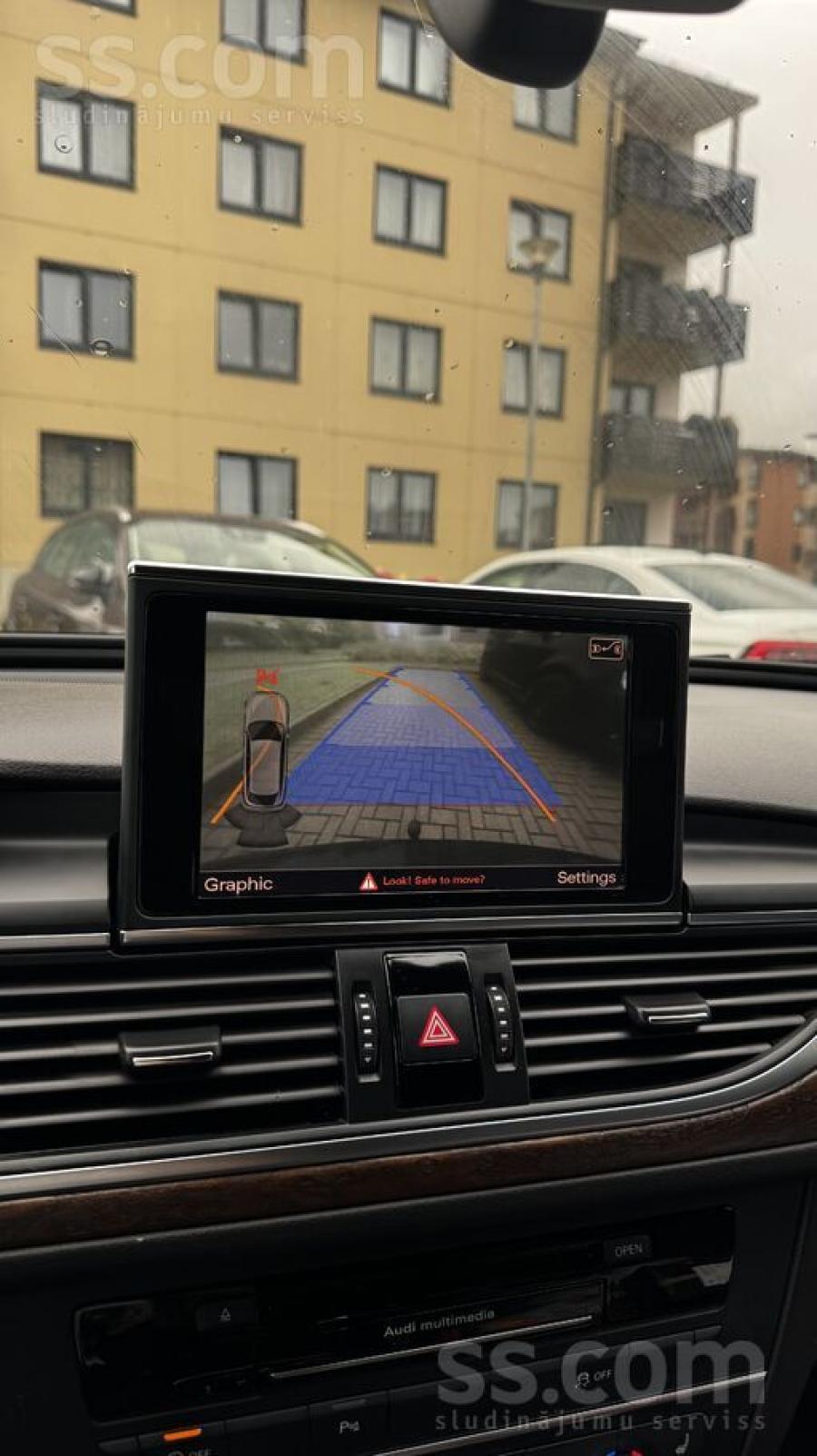 Black Audi A6 2014 in Riga, with an engine capacity of 3.00 L and mileage of 334 thousand km for 12200 €, photo 13 on AUTOMOTO.COM.LV