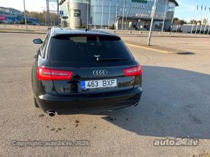 Black Audi A6 2014 in Tallinn, with an engine capacity of 3.00 L and mileage of 267 thousand km for 9500 €, photo 6 on AUTOMOTO.COM.LV
