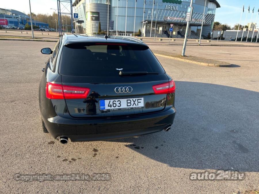 Black Audi A6 2014 in Tallinn, with an engine capacity of 3.00 L and mileage of 267 thousand km for 9500 €, photo 6 on AUTOMOTO.COM.LV