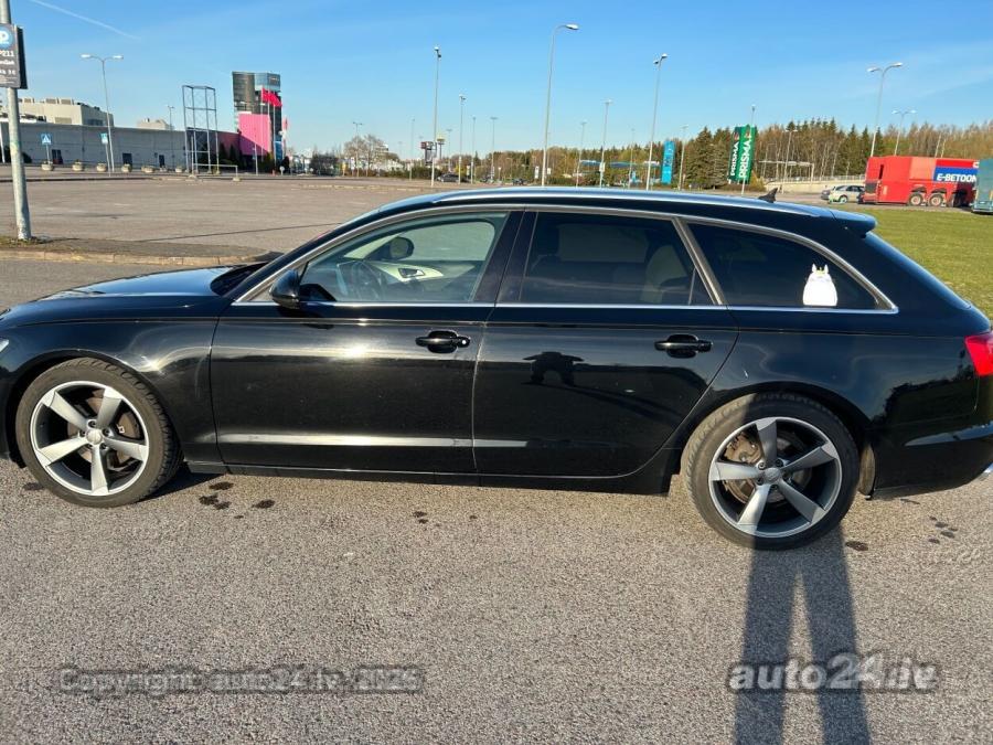 Black Audi A6 2014 in Tallinn, with an engine capacity of 3.00 L and mileage of 267 thousand km for 9500 €, photo 7 on AUTOMOTO.COM.LV