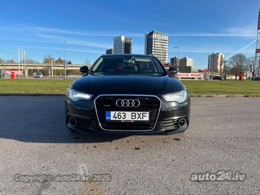 Black Audi A6 2014 in Tallinn, with an engine capacity of 3.00 L and mileage of 267 thousand km for 9500 €, photo 8 on AUTOMOTO.COM.LV