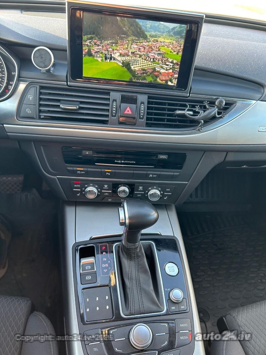 Black Audi A6 2014 in Tallinn, with an engine capacity of 3.00 L and mileage of 267 thousand km for 9500 €, photo 11 on AUTOMOTO.COM.LV