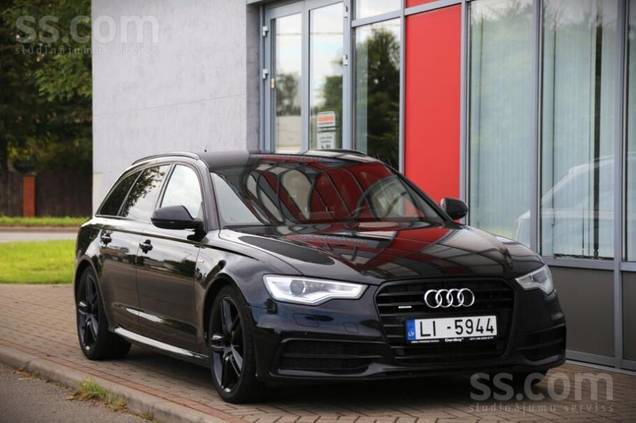 Melns Audi A6 2014 Rīga, ar dzinēja tilpumu 3.00 L un nobraukumu 335 tūkst. km par 12495 €, foto 5 vietnē AUTOMOTO.COM.LV