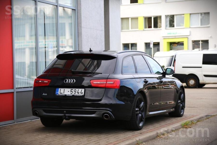 Melns Audi A6 2014 Rīga, ar dzinēja tilpumu 3.00 L un nobraukumu 335 tūkst. km par 12495 €, foto 7 vietnē AUTOMOTO.COM.LV