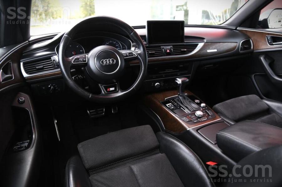 Melns Audi A6 2014 Rīga, ar dzinēja tilpumu 3.00 L un nobraukumu 335 tūkst. km par 12495 €, foto 11 vietnē AUTOMOTO.COM.LV
