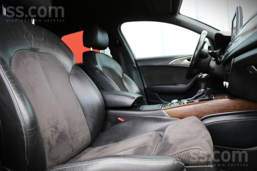 Melns Audi A6 2014 Rīga, ar dzinēja tilpumu 3.00 L un nobraukumu 335 tūkst. km par 12495 €, foto 18 vietnē AUTOMOTO.COM.LV