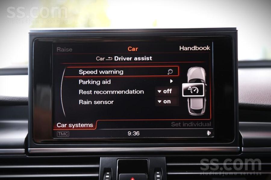 Melns Audi A6 2014 Rīga, ar dzinēja tilpumu 3.00 L un nobraukumu 335 tūkst. km par 12495 €, foto 24 vietnē AUTOMOTO.COM.LV