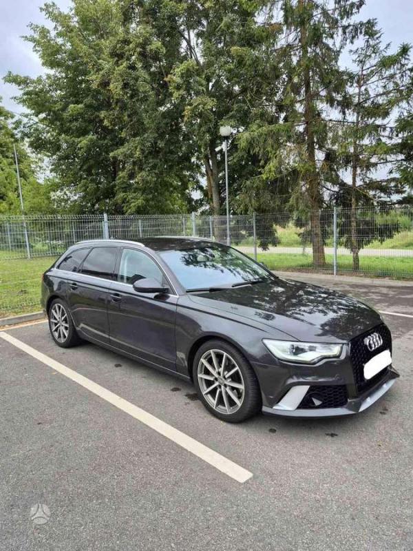 Black Audi A6 2014 in Raseiniai, with an engine capacity of 2.97 L and mileage of 274 thousand km for 12500 €, photo 1 on AUTOMOTO.COM.LV
